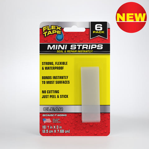 Flex Tape Mini Strips: Pre-Cut Waterproof Tape | Free Shipping Orders ...