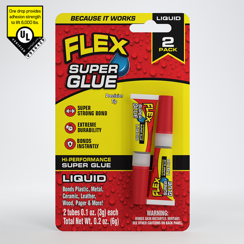 Flex Super Glue™ | Fast-Drying, Powerful Bond for Every Fix ...